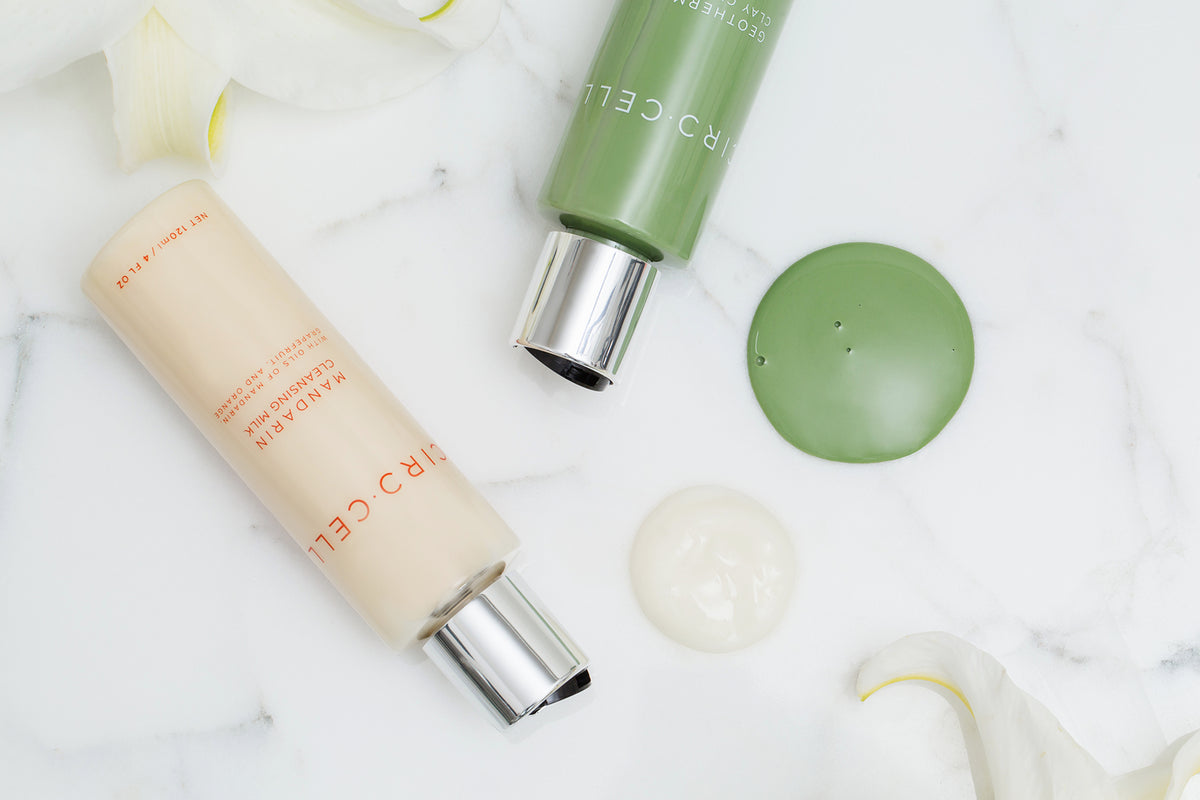 Overview: Geothermal Clay Cleanser and Mandarin Cleansing Milk ...